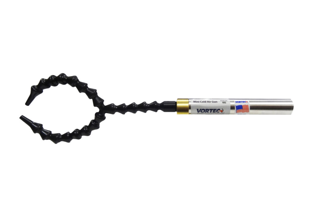 Dual Mini Cold Air Guns for multi-directional cooling | SolvAir